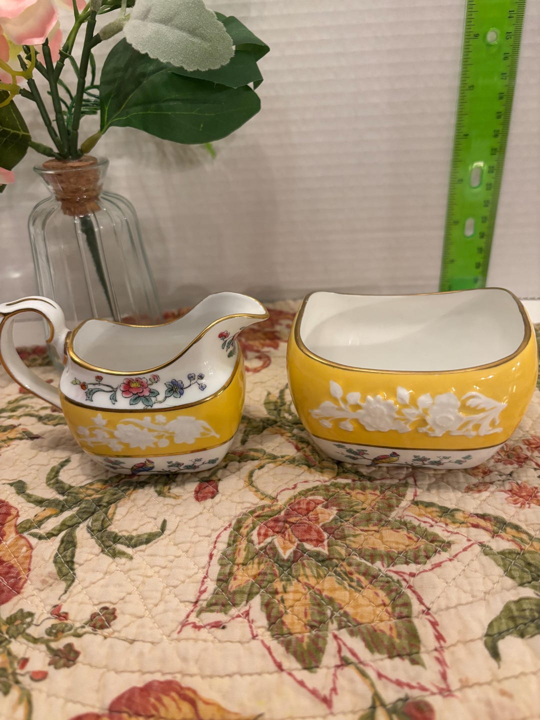 Vintage Spode Copelands China Mini Creamer and Open Sugar Bowl Set ...