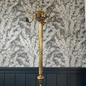 Vintage Italian Brass Standing Coat Rack With Lion Head Base - Etsy