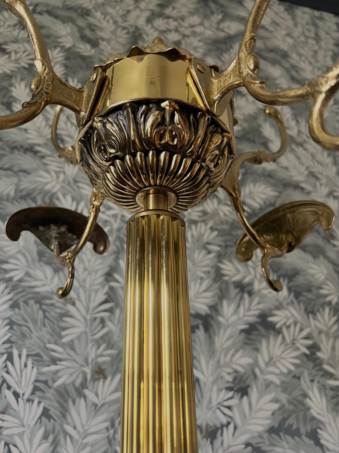 Vintage Italian Brass Standing Coat Rack With Lion Head Base - Etsy