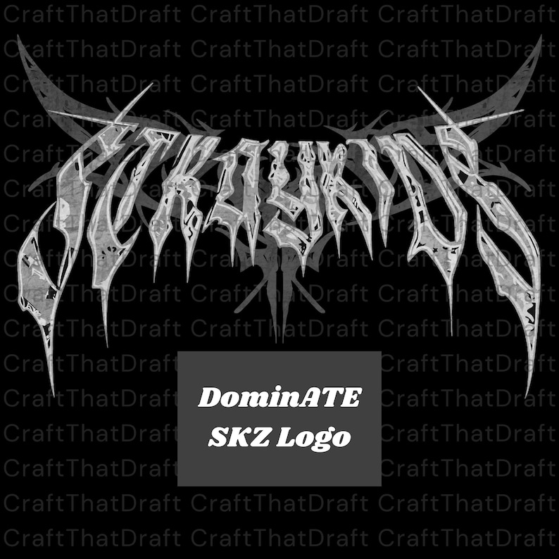 Stray Kids Dominate Tour Logo PNG | Digital T-shirt Design | SKZ ...