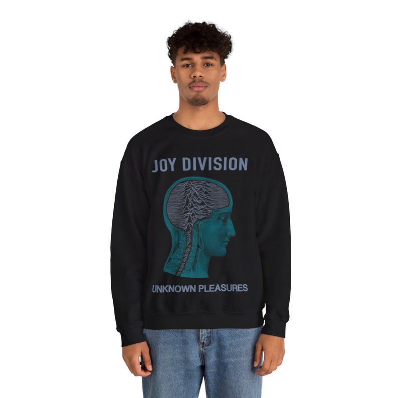 Joy Division Sweatshirt Rock Music Sweatshirt Unknown Pleasures Joy ...