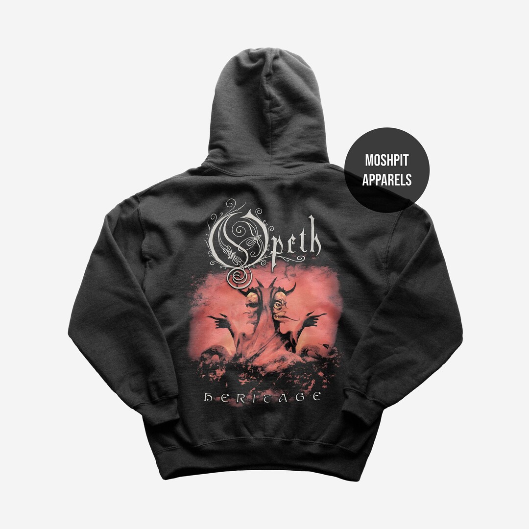 Opeth Hoodie Metal Music Hoodie Heritage Damnation Album Ghost Reveries ...