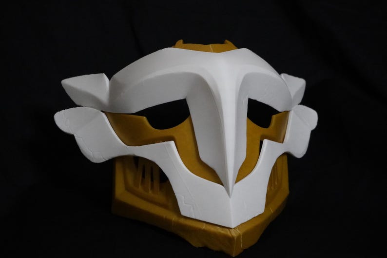 Ekko Firelight Mask From Arcane - Ekko Arcane Mask - Arcane Firelight ...