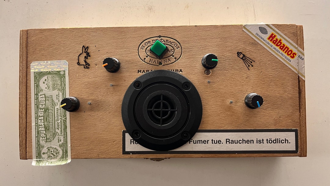 Music Glitch Box (original Design, Custom Finish, Touch Sensitive, Hand ...