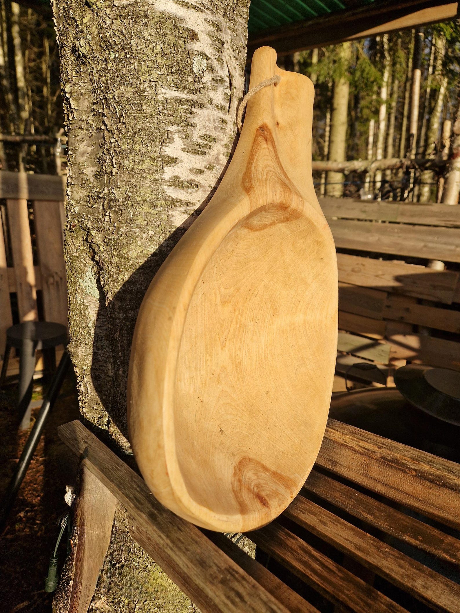 Hand Carved Norwegian Bowl | Nordic Wood Bowl | Primitive Birch Bowl ...