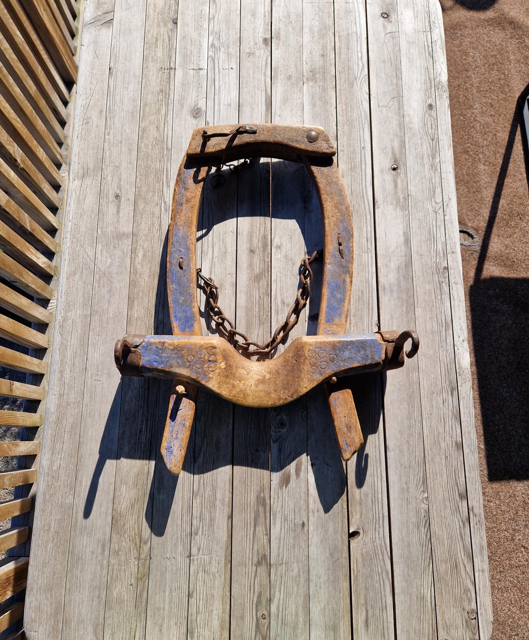 Antique Norwegian Yoke | Farmhouse Equipment | Vintage Farm Tools ...