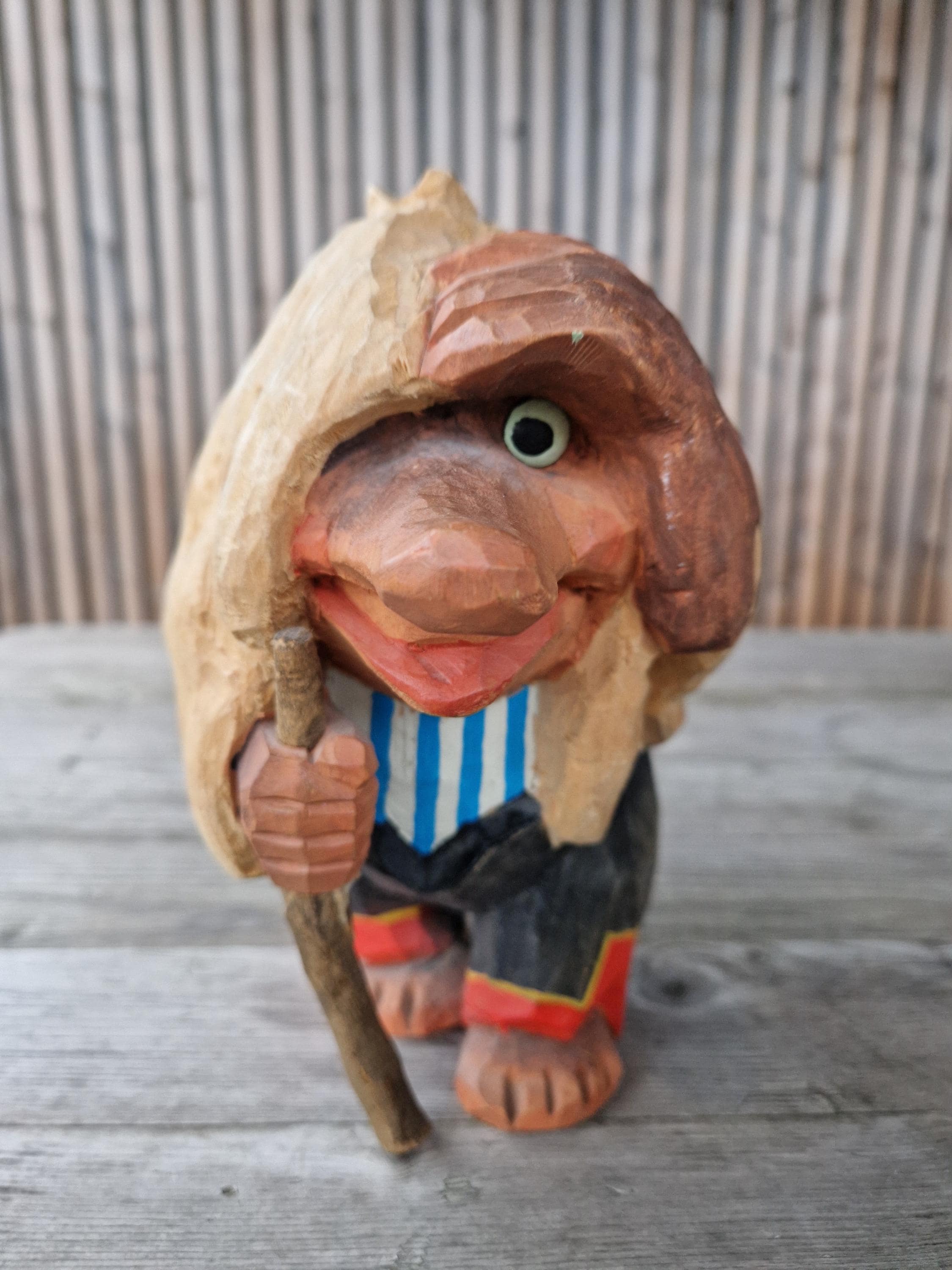 Vintage Henning Troll Figurines | Norwegian Folk Art Trolls | Nordic ...