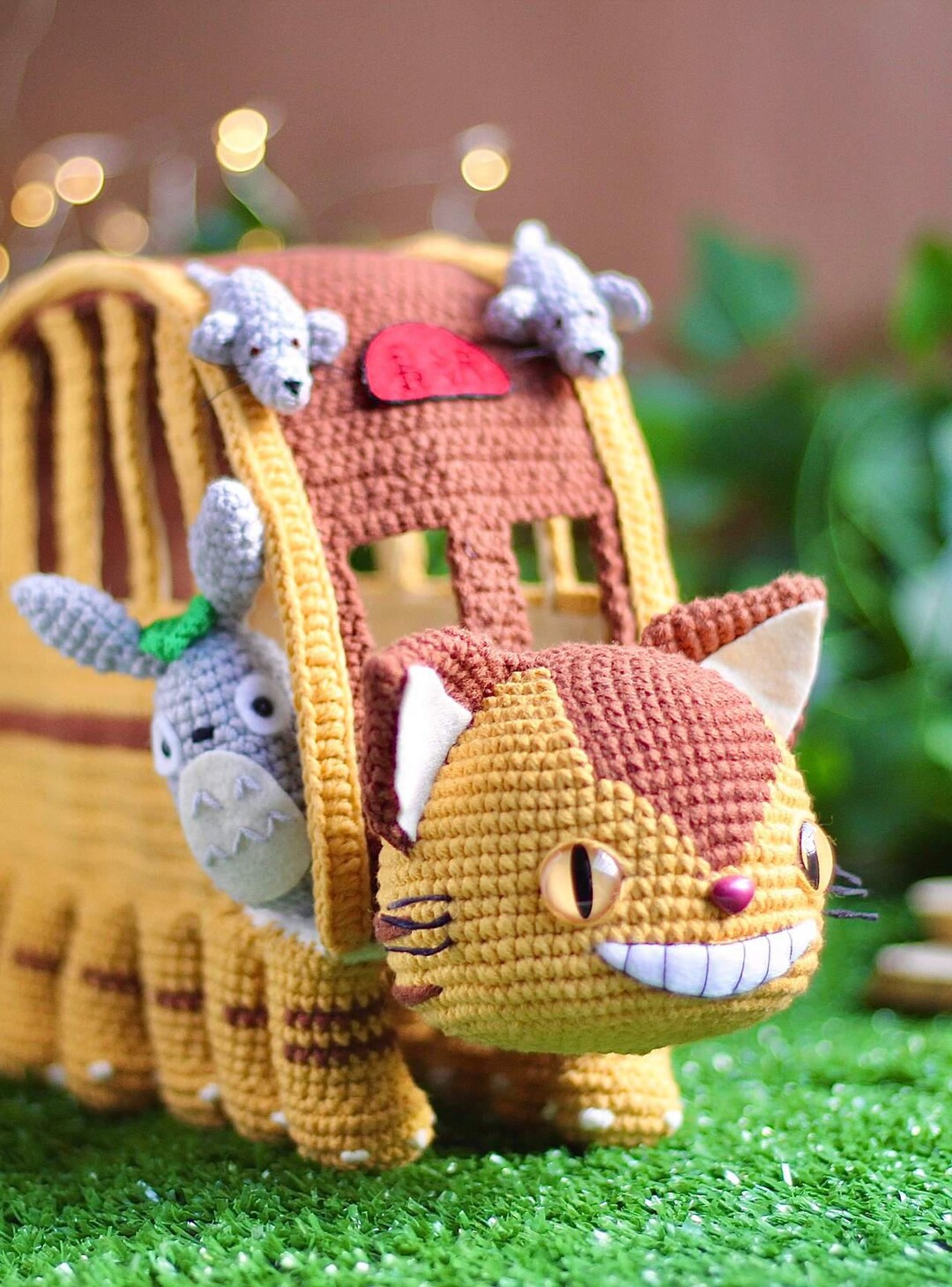 CATBUS Crochet Pattern Cat Amigurumi Digital PDF - Etsy
