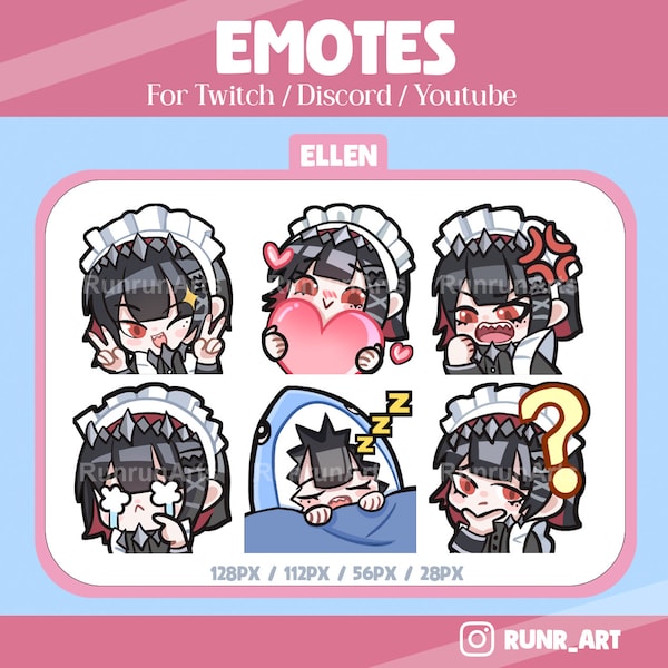 Zenless Zone Zero Twitch Emotes - Etsy