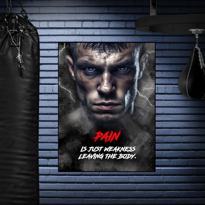 MMA, Boxing, Grappling, Posters, - Etsy