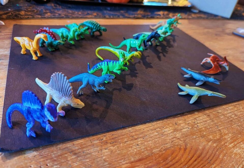 Mini Dinorama - Carnotaurus - Etsy