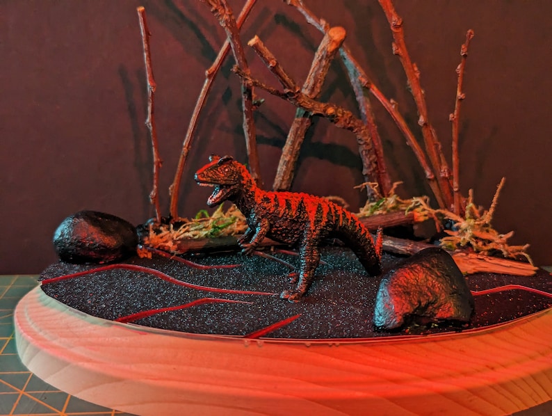Mini Dinorama - Carnotaurus - Etsy