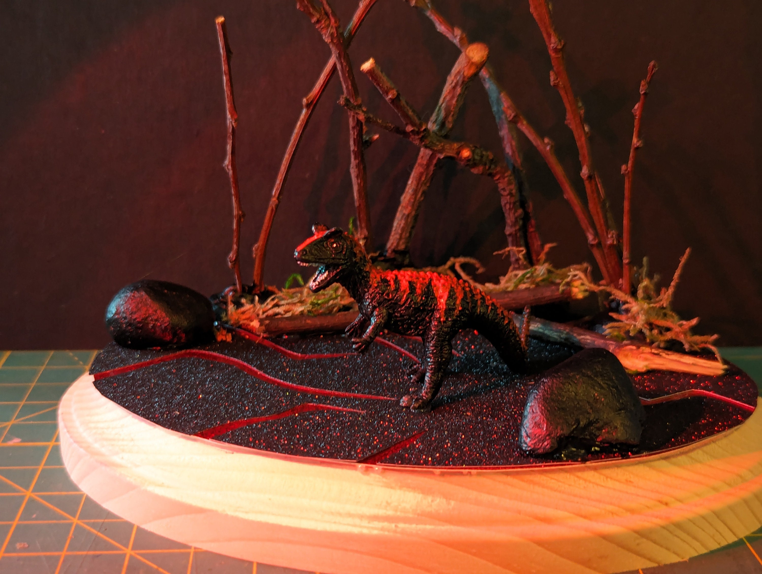 Mini Dinorama - Carnotaurus - Etsy