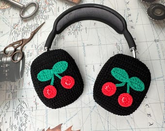 Black 8 Ball Airpods Max Headphone Covers crochet Airpods Max Case ...