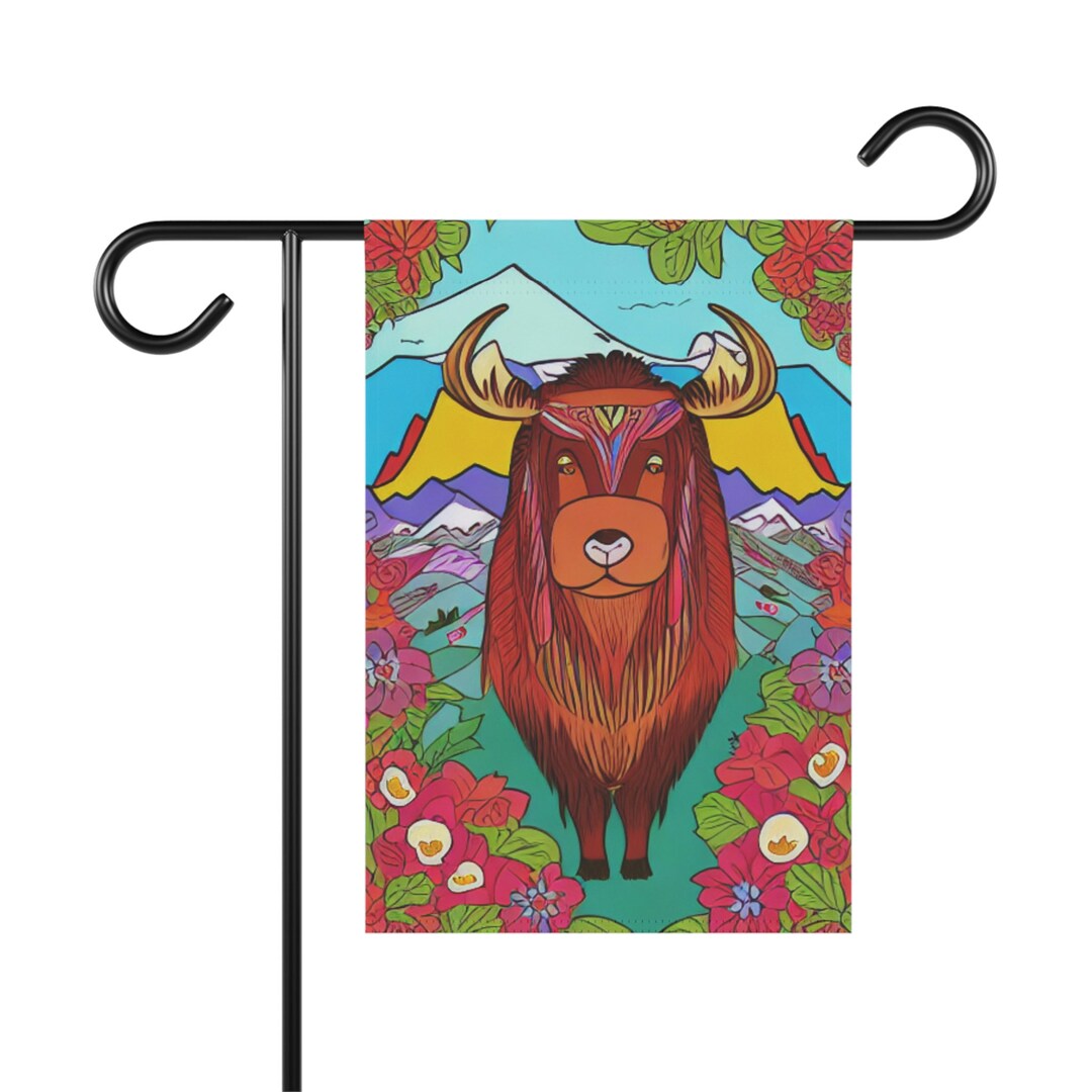 Auroraheidialis Garden & House Banner Yak - Etsy