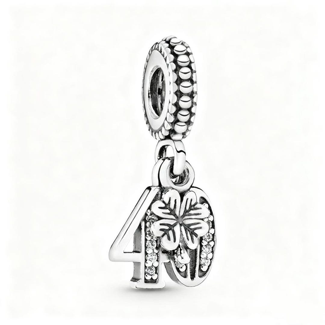 Pandora 40th Birthday Charm