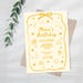 Yellow Birthday Invitation Template, Printable Birthday Party Program ...