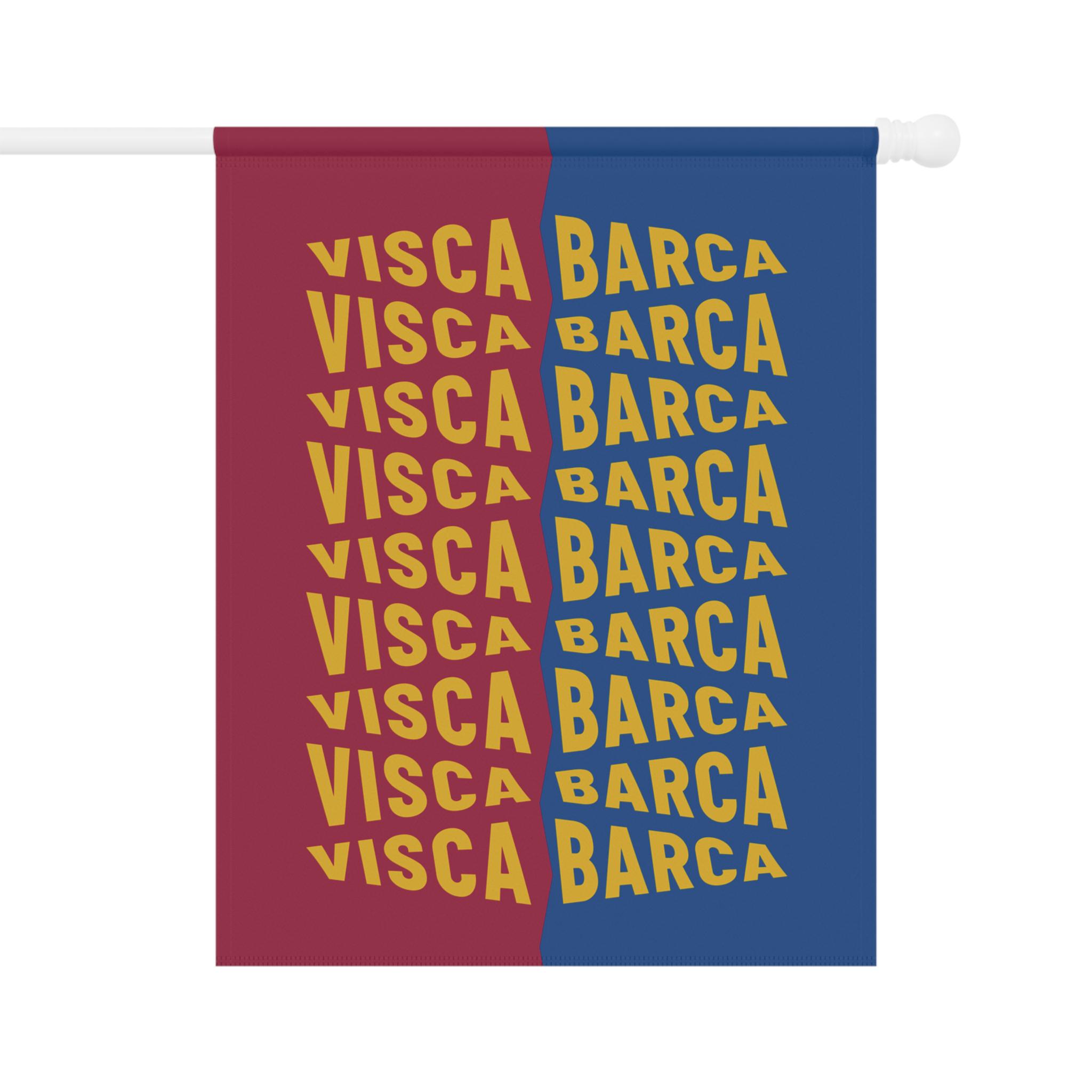 Visca Barca Flag / FC Barcelona Fan Garden & House Banner / Blaugrana ...