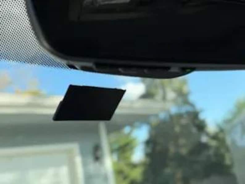 Durable Ipass/ezpass Toll Tag Mounting Plate With Velcro for Windshield ...