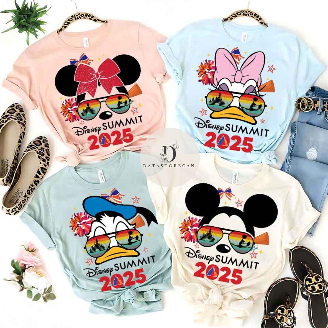 Personalized Disney Summit 2025 Shirt, Mickey & Friends WDW ...