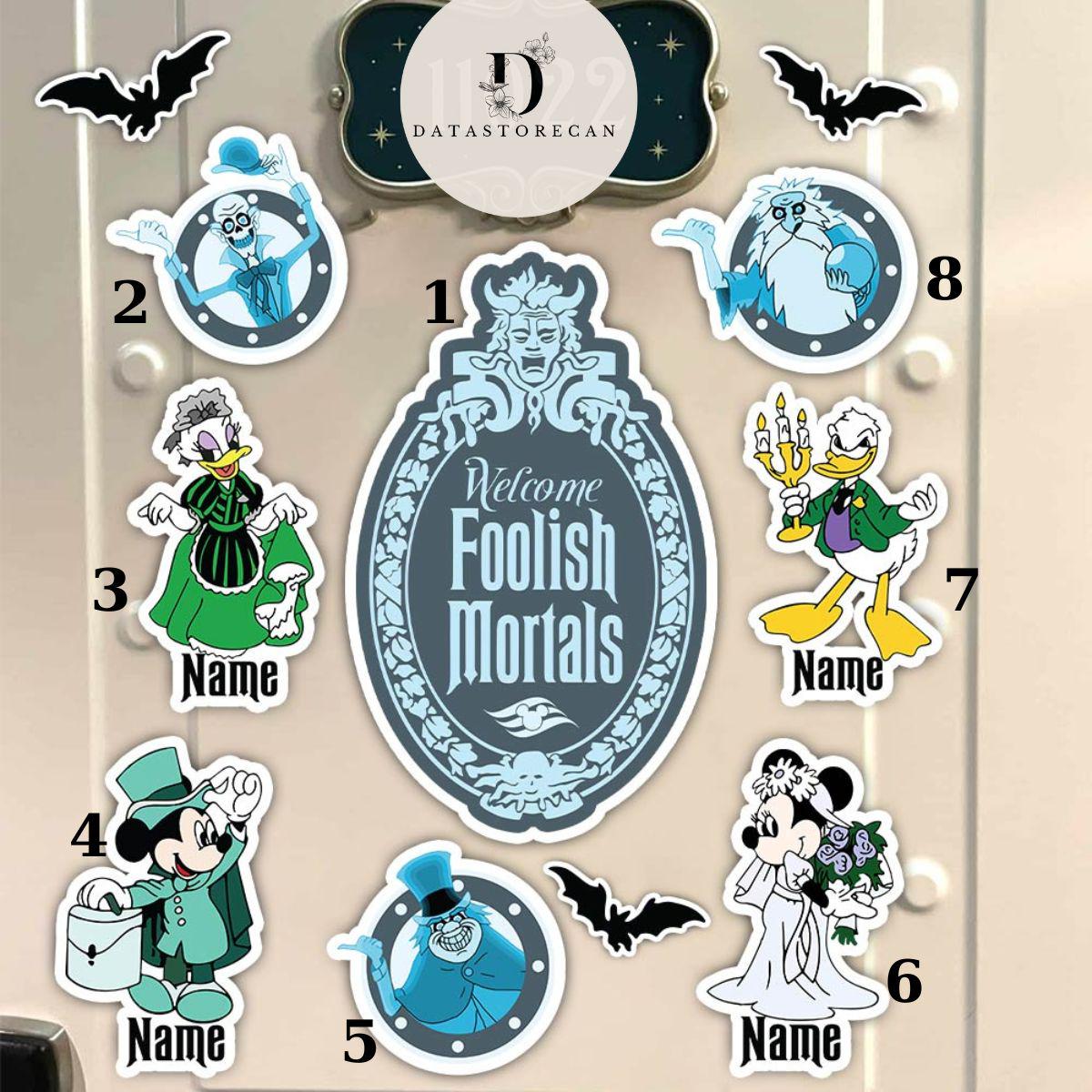 Personalized the Haunted Mansion Disney Cruise Line Magnet, Welcome ...