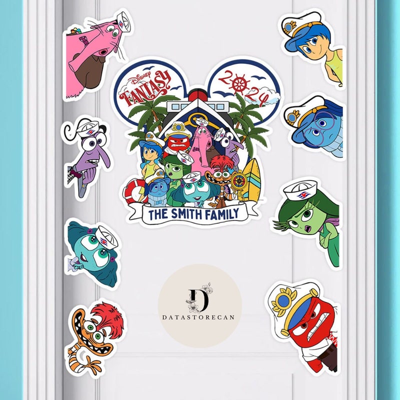 Cruise Magnets Inside Out - Etsy