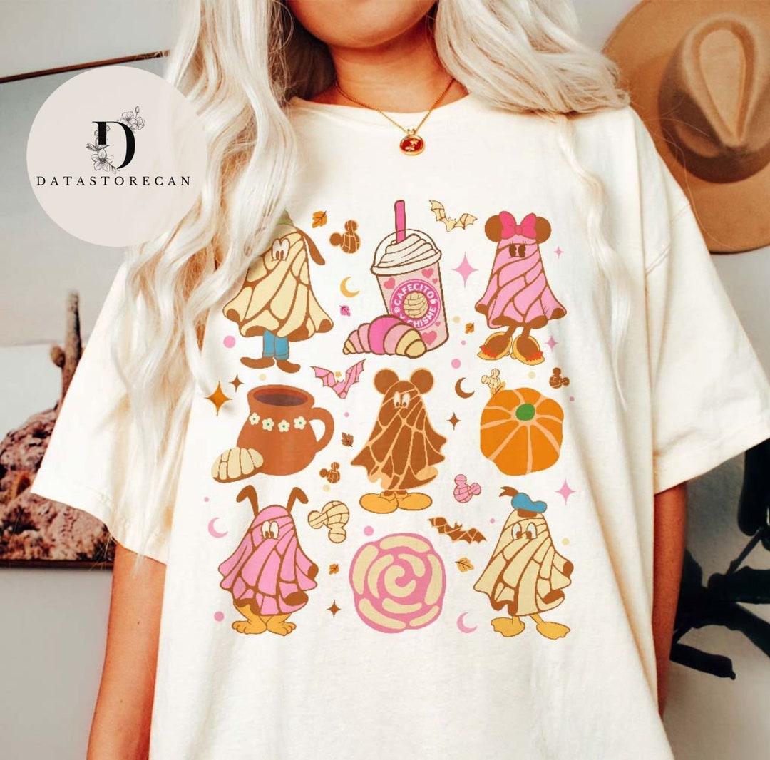 Pantasmas Conchas and Cucuys Mickey & Friends Ghost Sweatshirts, Spooky ...