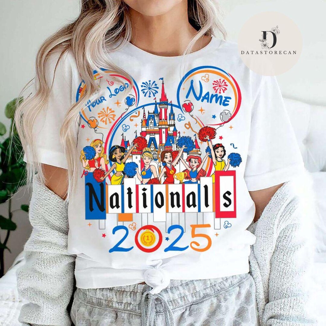 Personalized Disney UCA All Star Nationals 2025 Shirt, Princess WDW ...