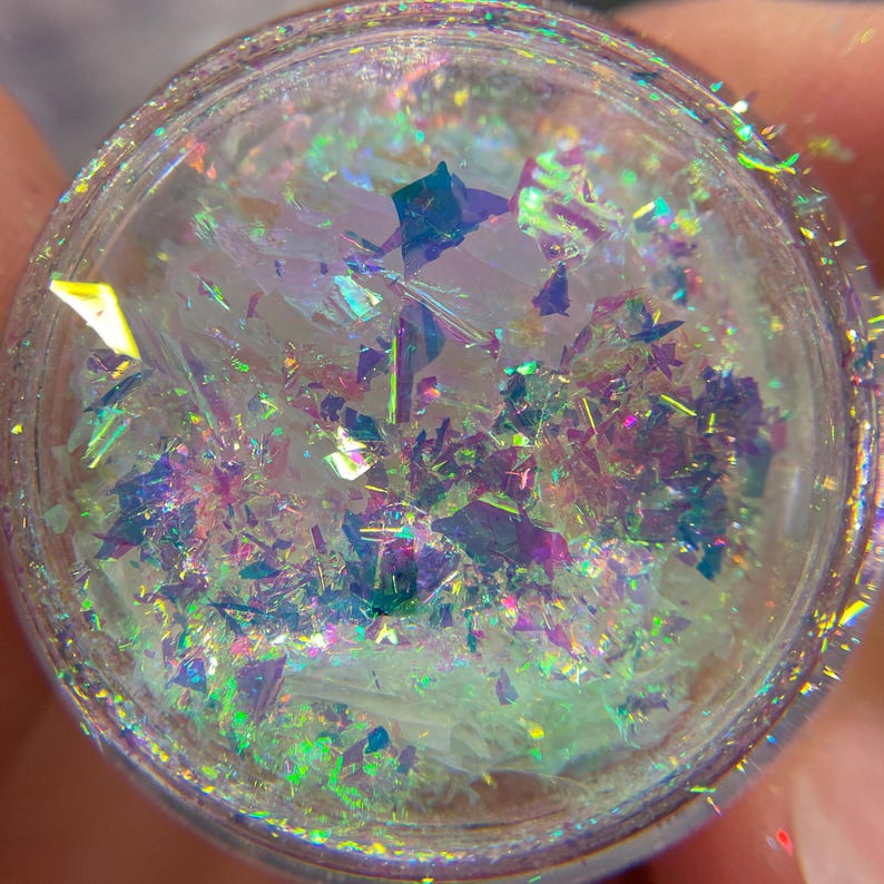 SF6 Shiny Fairy Iridescent Aurora Colorshift (chameleon) Flake Pigment ...
