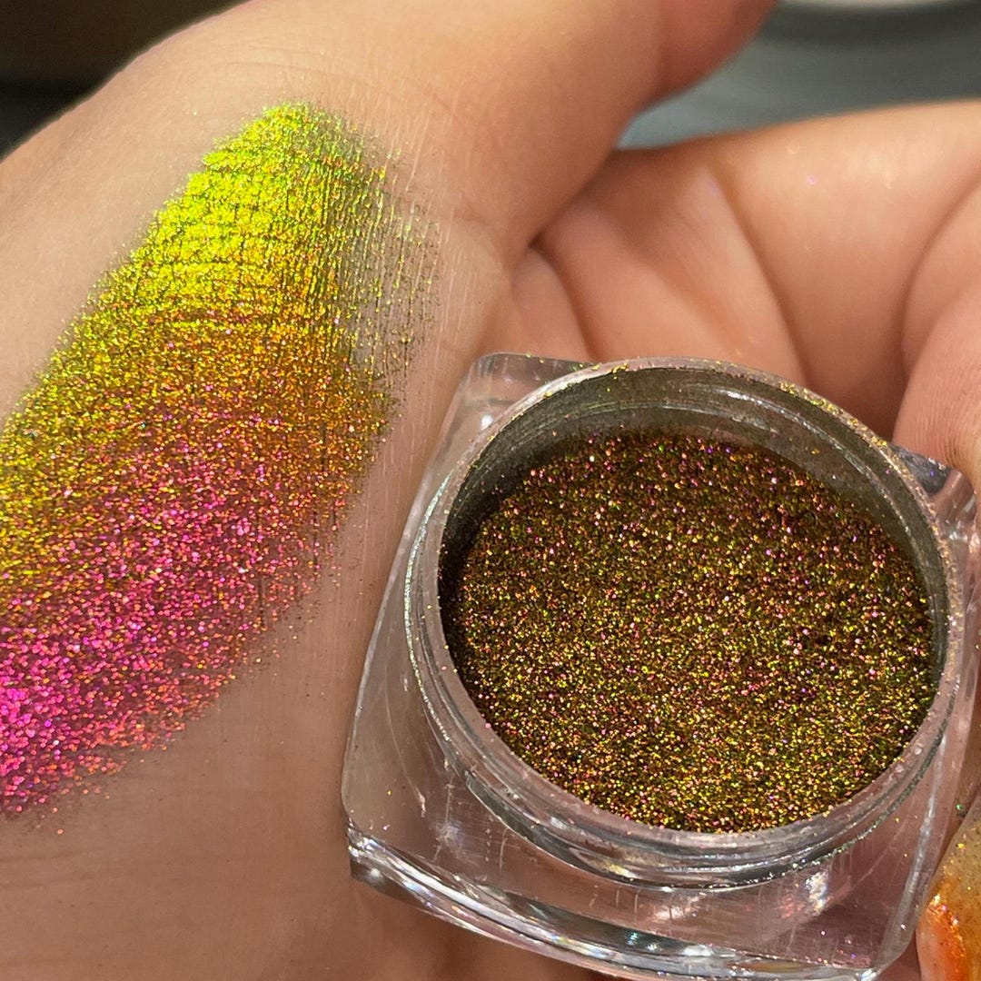 No.194 Vivid Chrome Colorshift Chameleon Pigment for Nail Cosmetic DIY Resin Epoxy Art Craft - Etsy