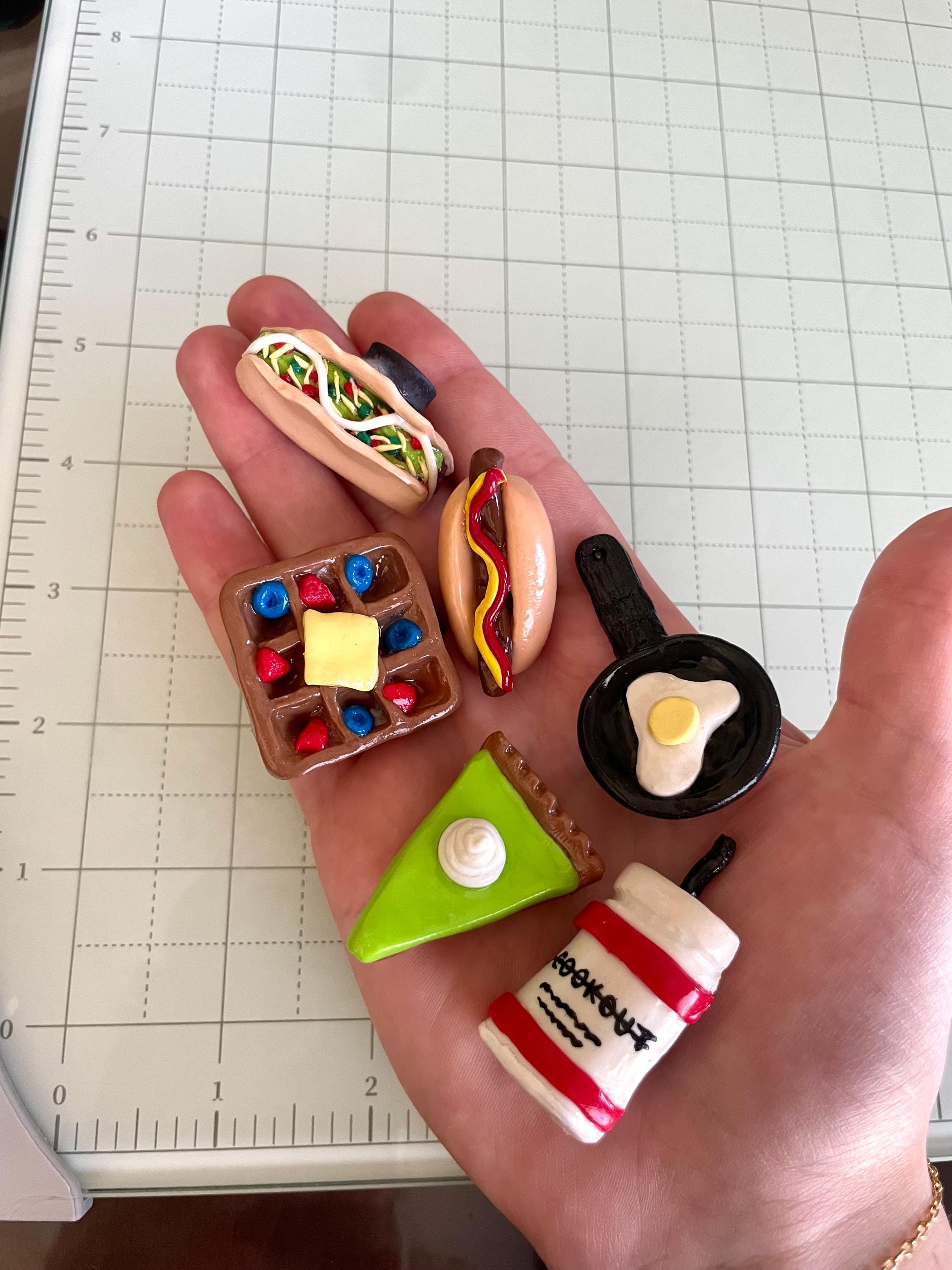 Handmade Clay Refrigerator Magnets | Foodie Collection - Etsy