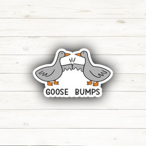 Goose Bumps Sticker - Vinyl Sticker | Decals | Laptop Stickers | Water ...