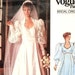 Vintage Vogue Bridal Original 1091 Misses 80's Wedding Gown, Brides ...