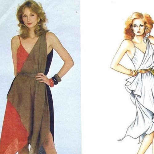 Vintage 1970s Vogue 2534 designer original Gianni Versace Sewing ...