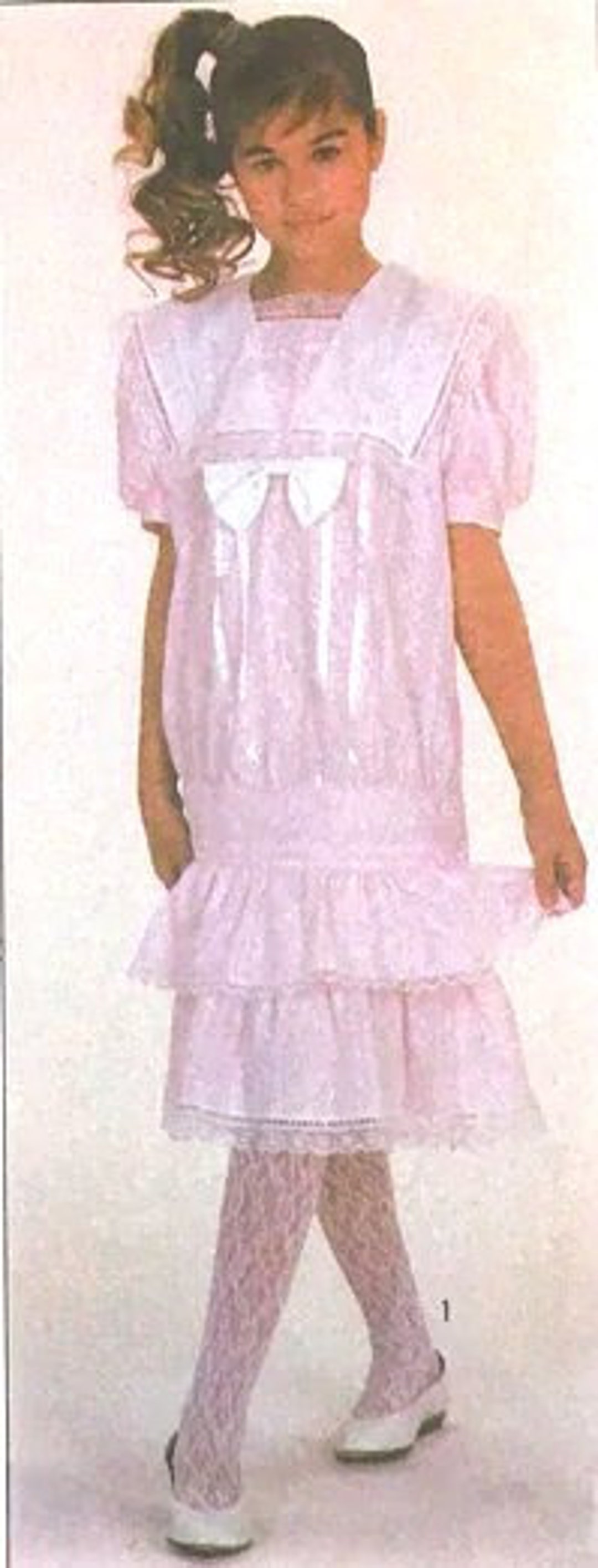 Jessica Mcclintock for Gunne Sax, Vintage Simplicity 8704 Girl's ...