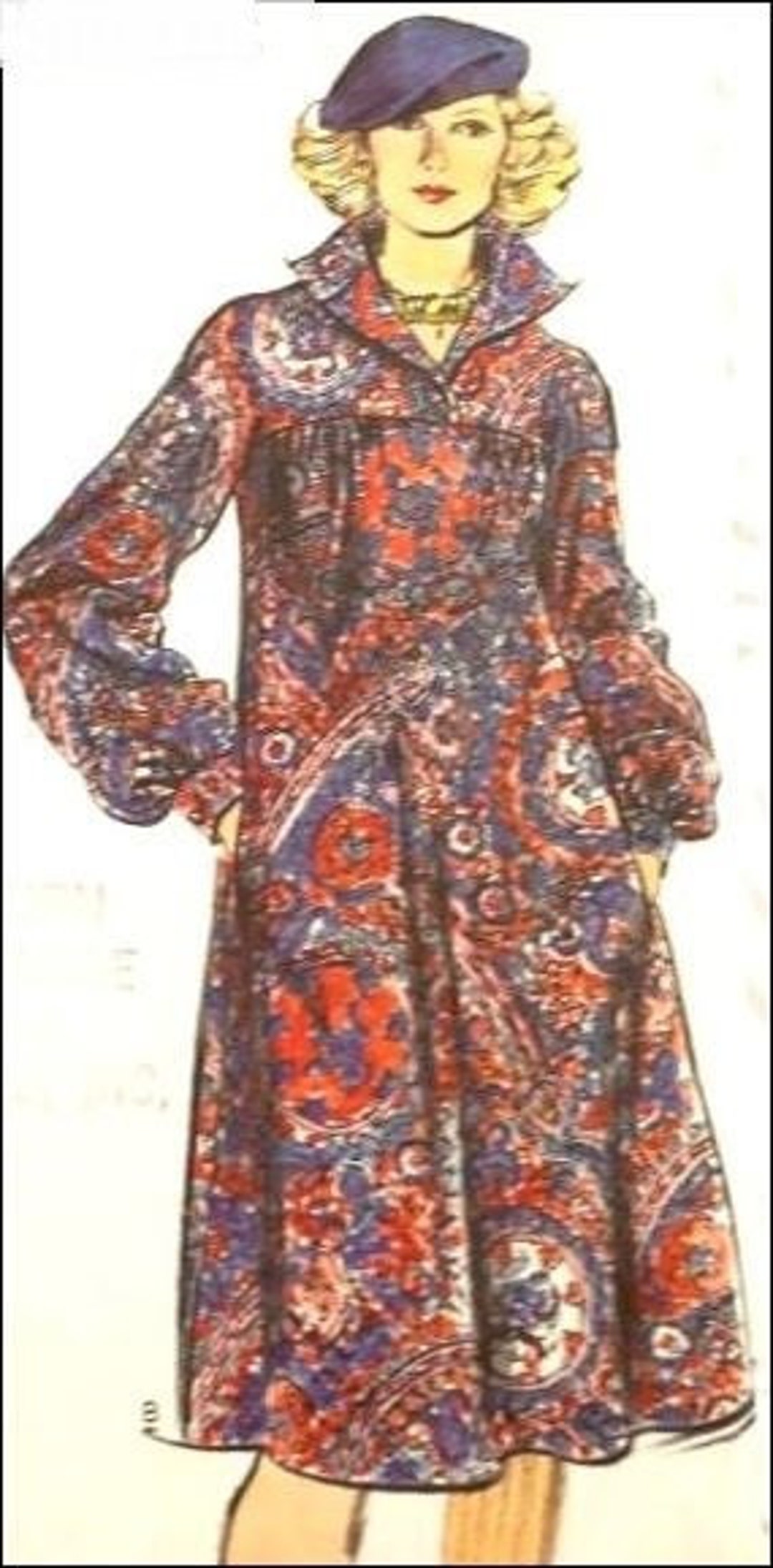 Very Easy Vogue 9060 Misses Loose-fitting Cottagecore Tent Dress With ...