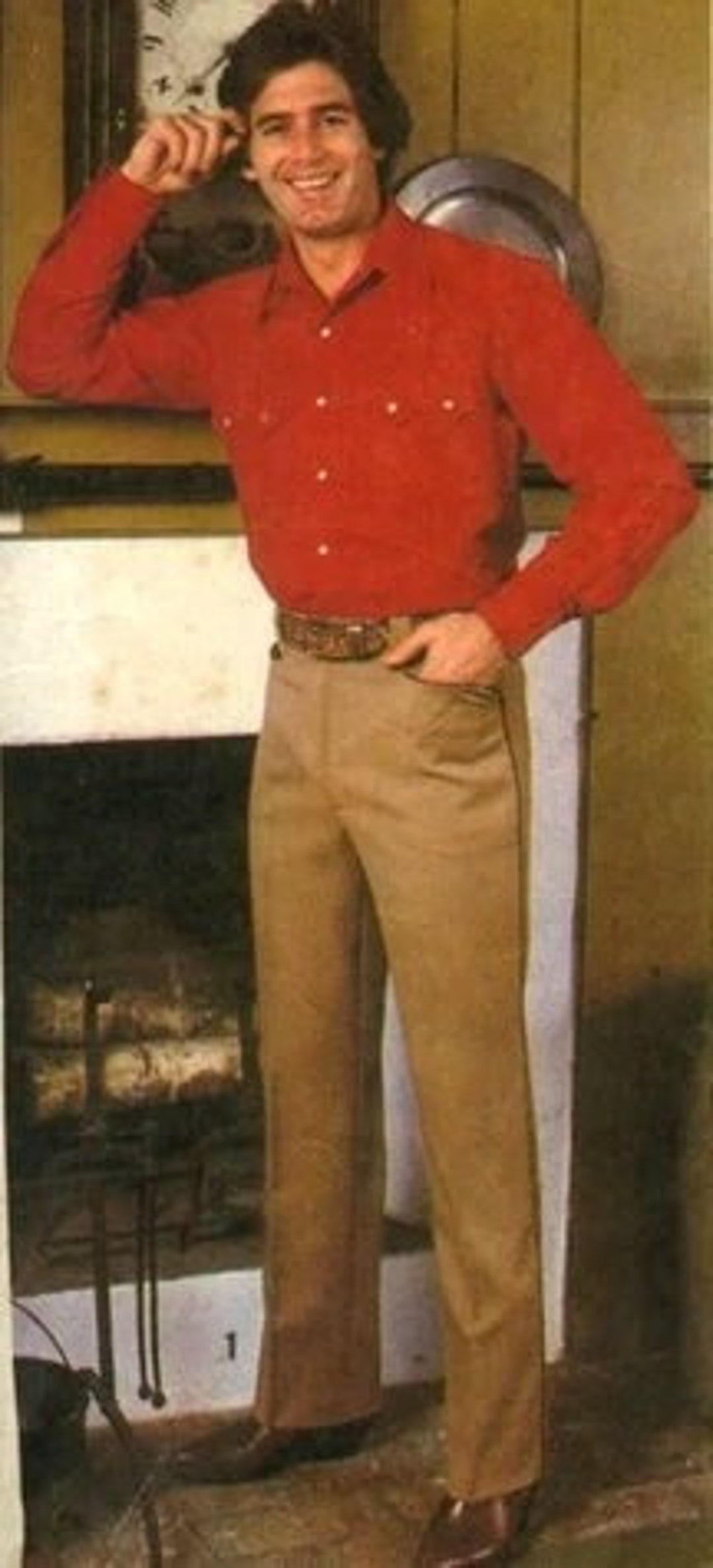 Simplicity 9124 Men's Pants, Shirt and Reversible Vest Sewing Pattern ...