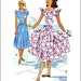 Simplicity 8551 Girls' 50's Darling Dress, Flower Girl, Party Dress ...
