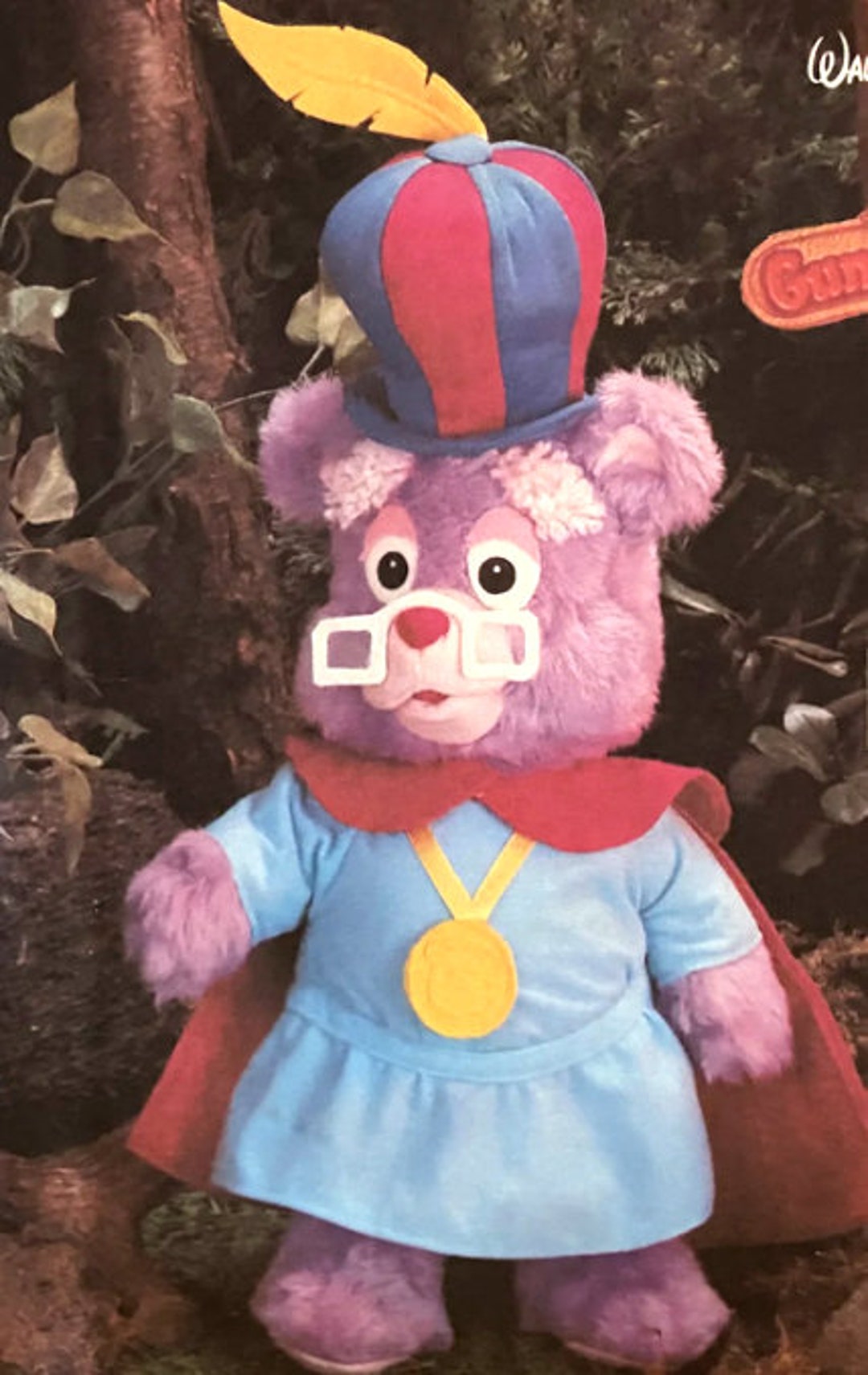 Rare. Zummi Gummi Gummi Bear With Clothes by Walt Disney, Height 18 ...