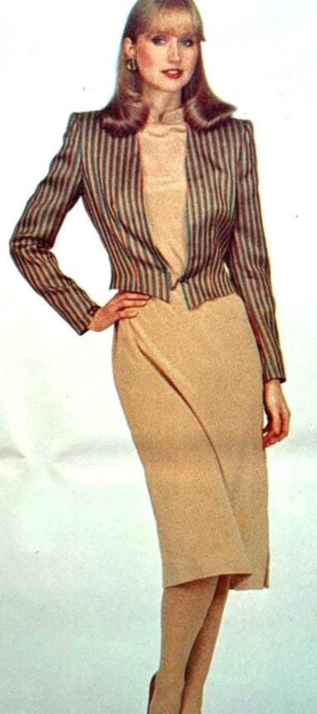 Vogue 2367 Sewing Pattern: Bill Kaiserman Jacket & Dress, Size 10, FF ...