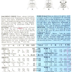 Flower Girl Sewing Pattern Butterick 5963 Girl's Party Dress With ...