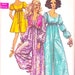 Simplicity 8254 Misses 70's Scoop Neck Jumpsuit With Double Puff ...