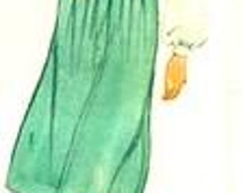 Vogue 7797 Misses Slinky Evening Dress With Train, Bias Cut Dress ...