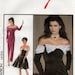 Style 1982 off the Shoulder Evening Dress Sewing Pattern, FF Size 6-8 ...