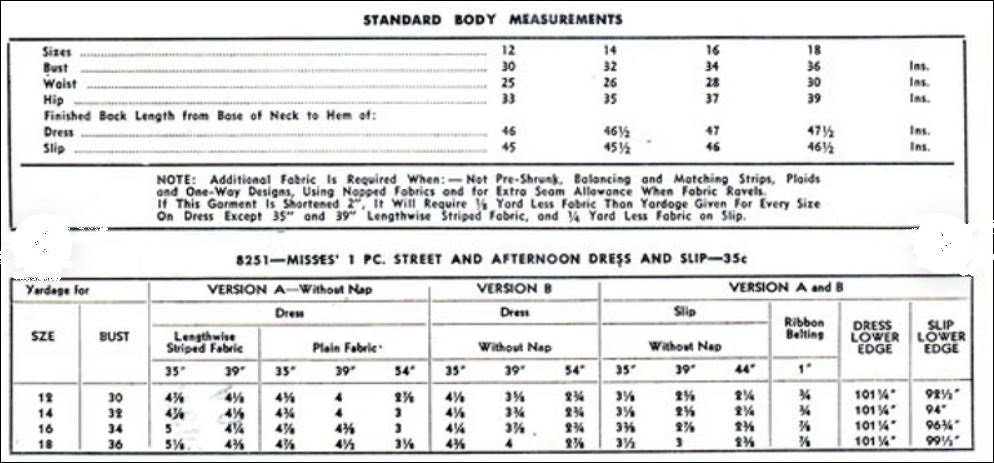 1950's Designer Dress Pattern Simplicity 8251 With Front Button, Full ...