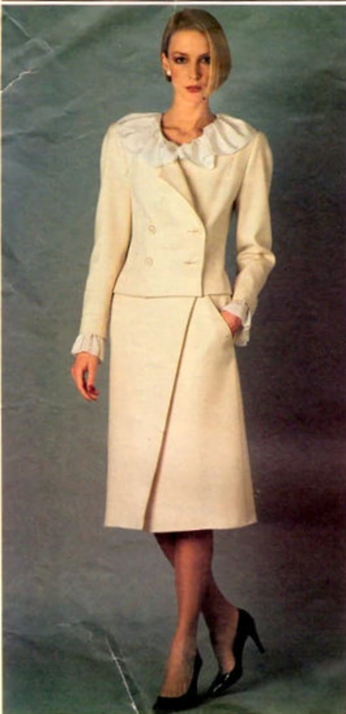 Vintage Vogue Paris Original Sewing Pattern: Chloe Suit, Size 12 - Etsy