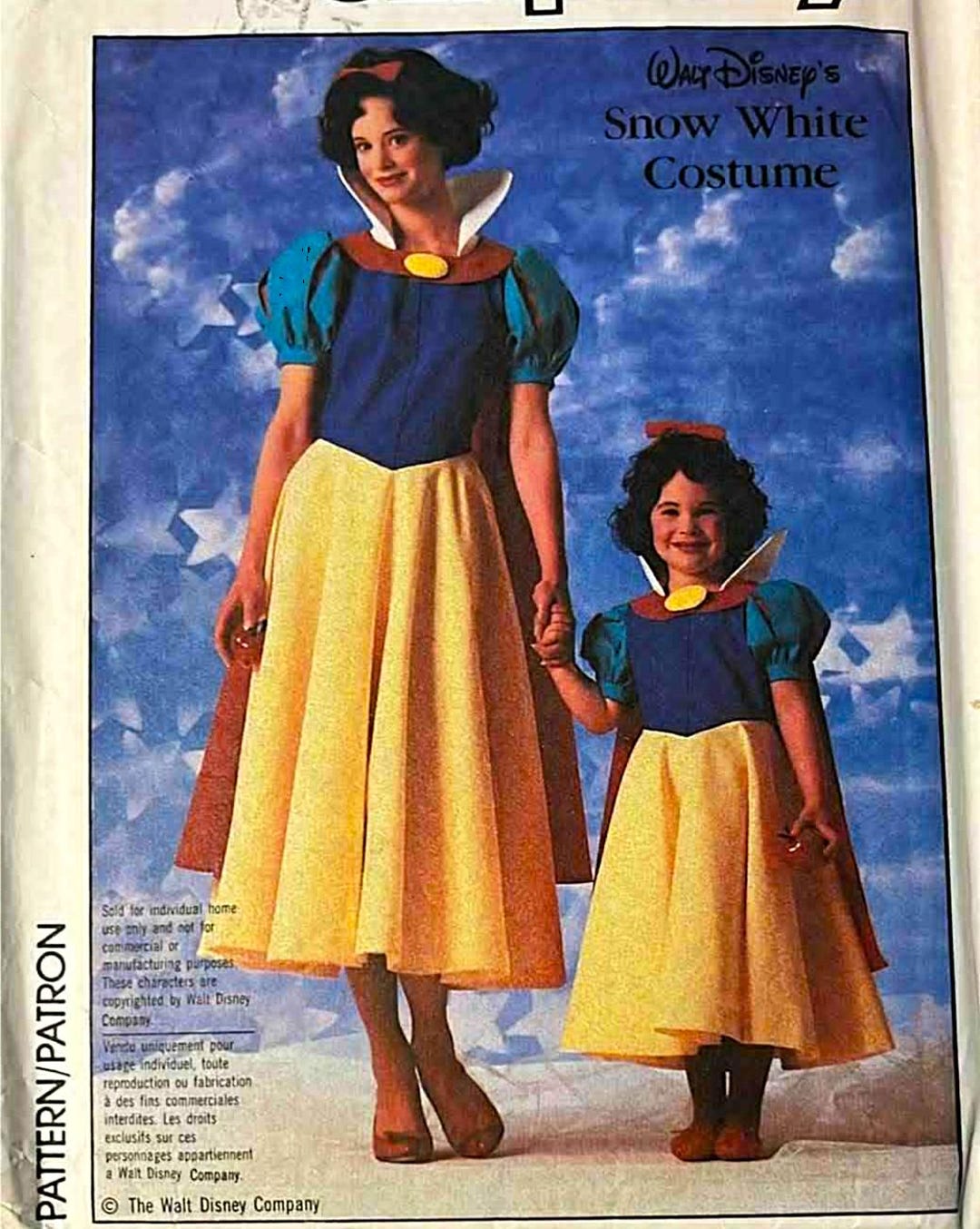 Simplicity 7735 Vintage Sewing Pattern for Snow White Costume Costume ...