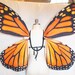 Large Monarch Butterfly Costume Wings - Butterfly Halloween Costume - Etsy