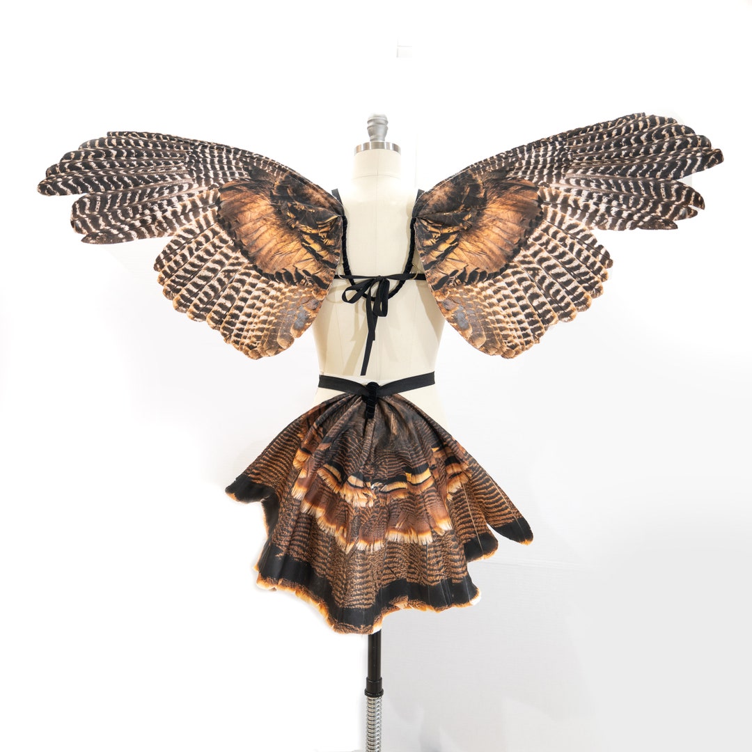 Fancy Turkey Costume Wings and Tail - Etsy