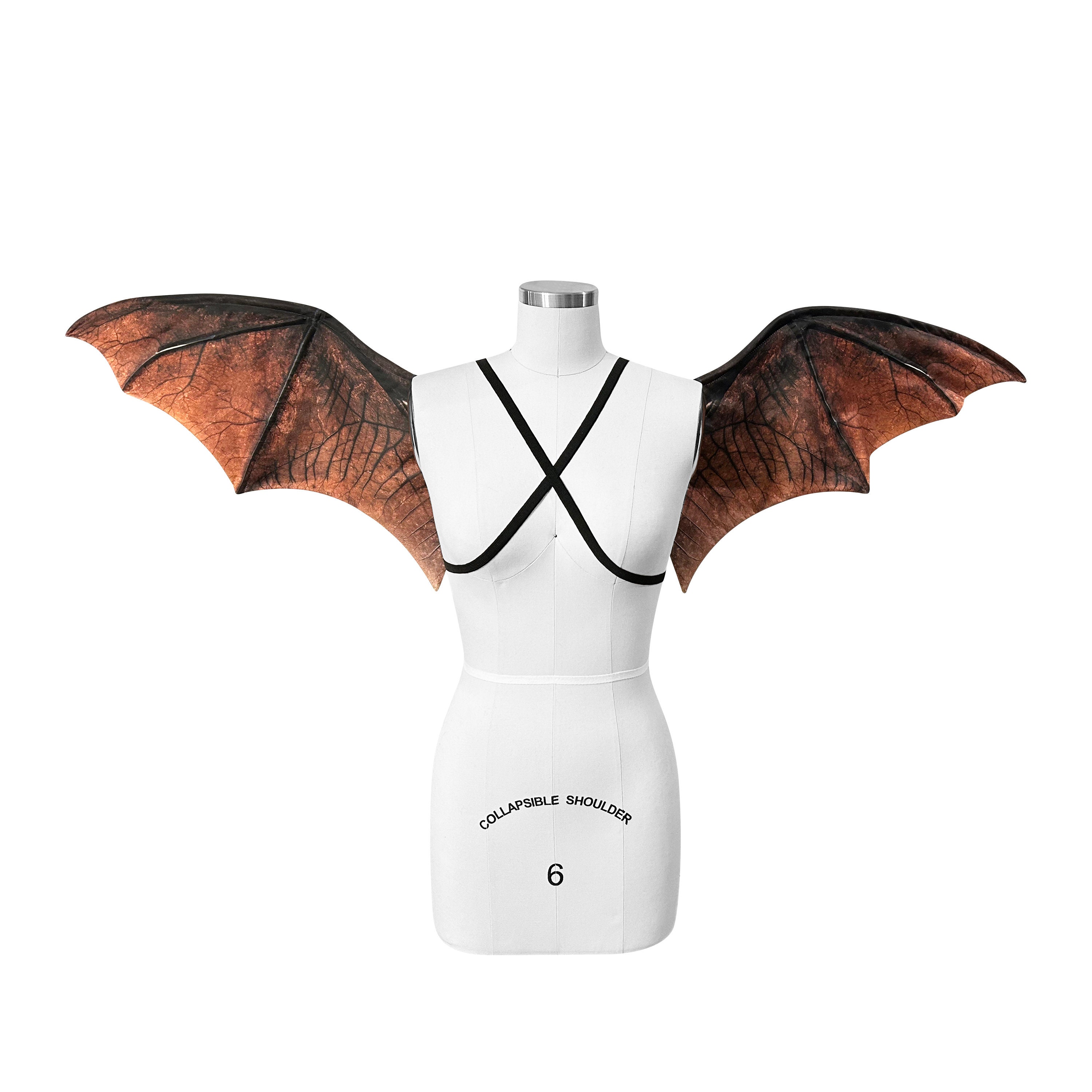 Articulated Bat Wings Costume